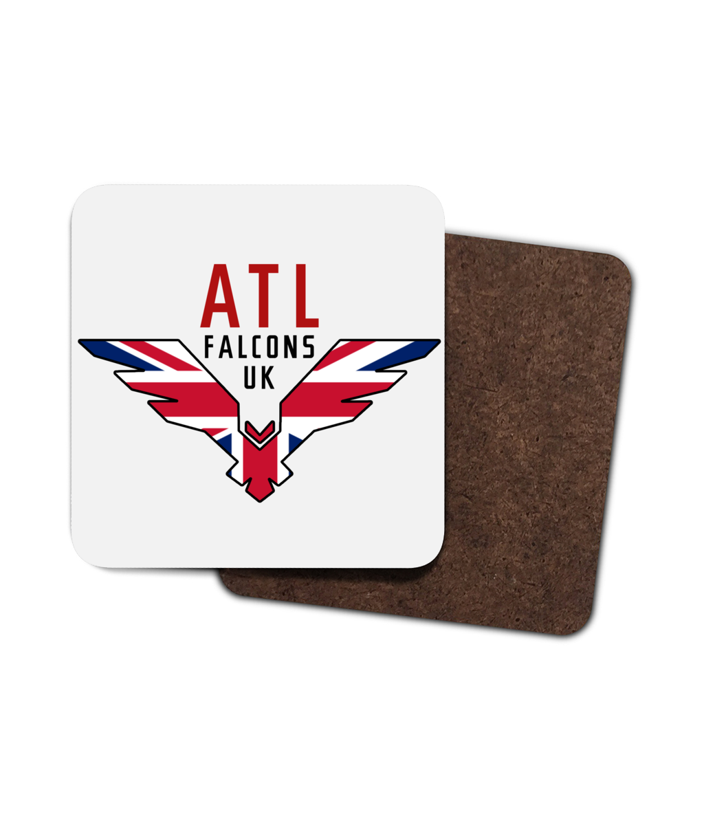 Sideline Sport | ATL Falcons UK Logo Drinks Coaster